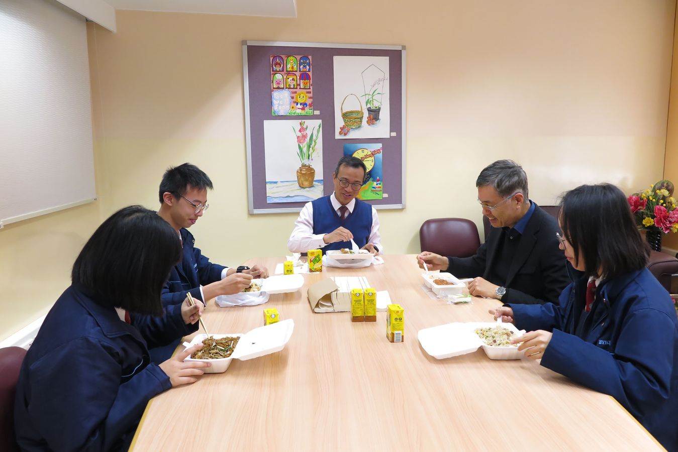 Lunch with Principal